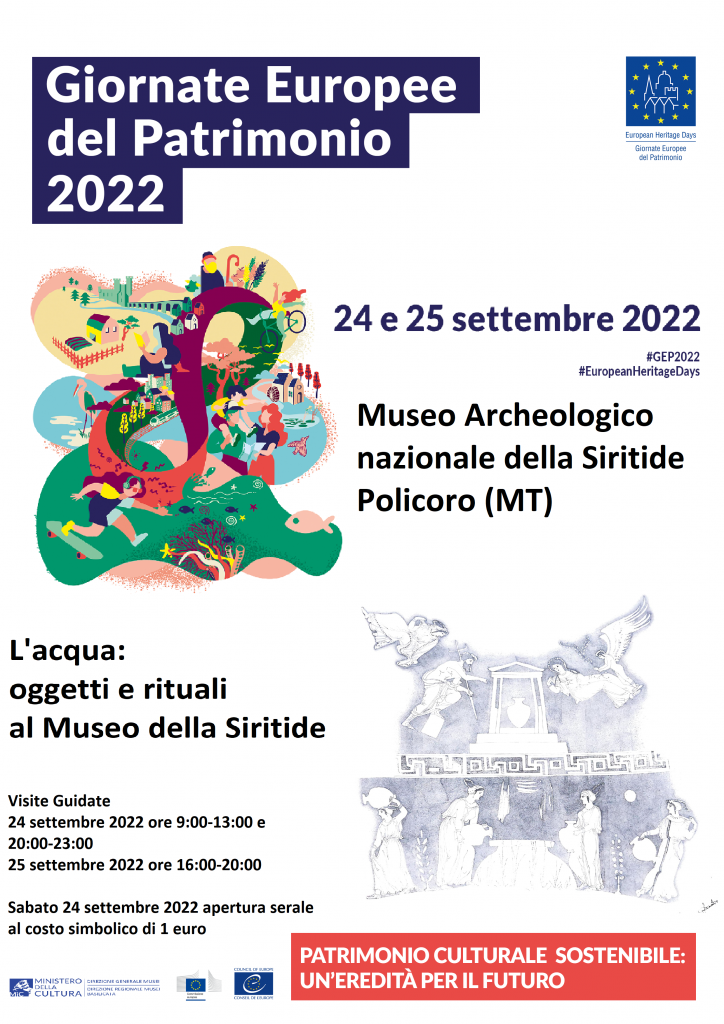 Giornate Europee del Patrimonio 2022 - Museo Siritide Policoro